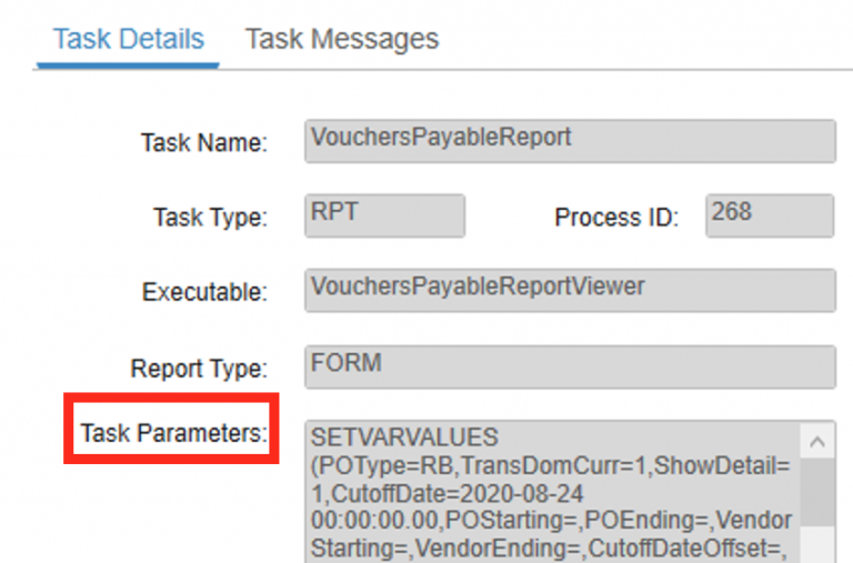 CSI/Syteline Stored Procedure Report | StevenMcNutt.com